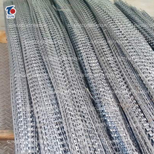 Straight Line Razor Wire - Galvanized Straight Line Razor Wire
